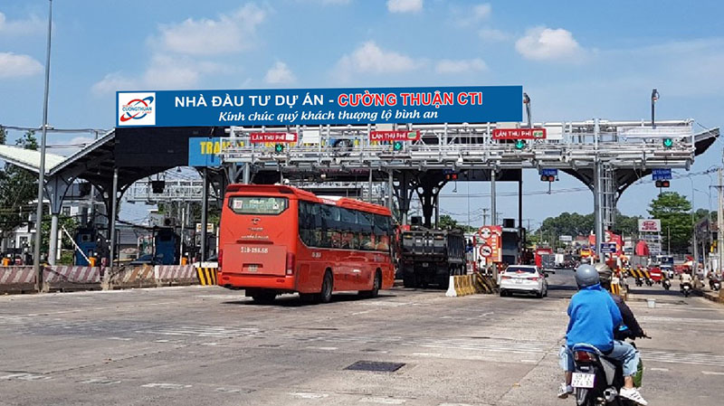 Đồng Nai: Mức thu phí tại trạm thu phí Trảng Bom